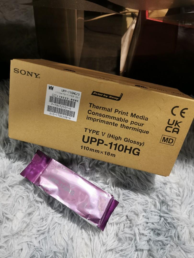Sony Thermal Ultrasound Paper Type 1 ( also Type 2 and 5), Health ...