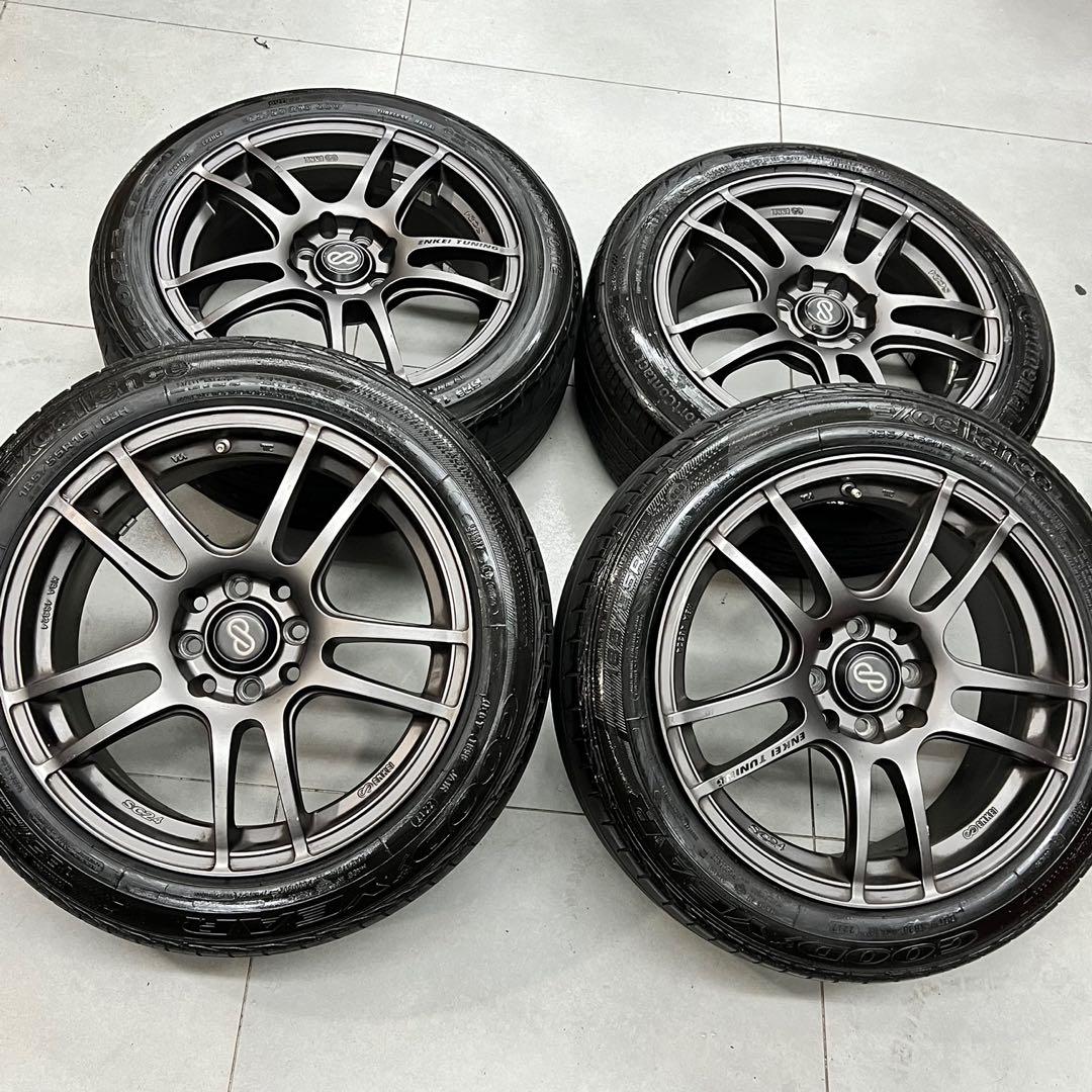 Sport Rim Original Enkei Tuning SC24 16 7JJ PCD100, Auto Accessories on ...