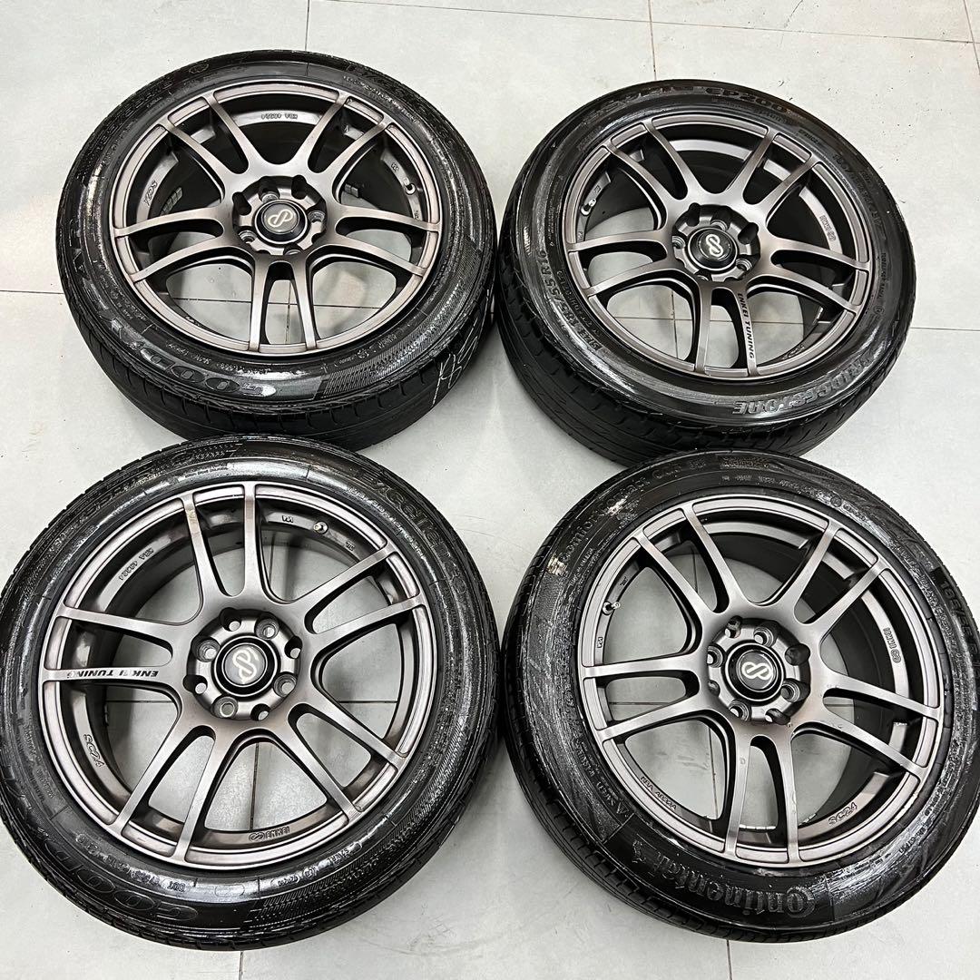 Sport Rim Original Enkei Tuning SC24 16 7JJ PCD100, Auto Accessories on ...