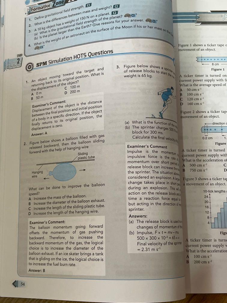 Spotlight physics form 4, Hobbies & Toys, Books & Magazines, Textbooks ...