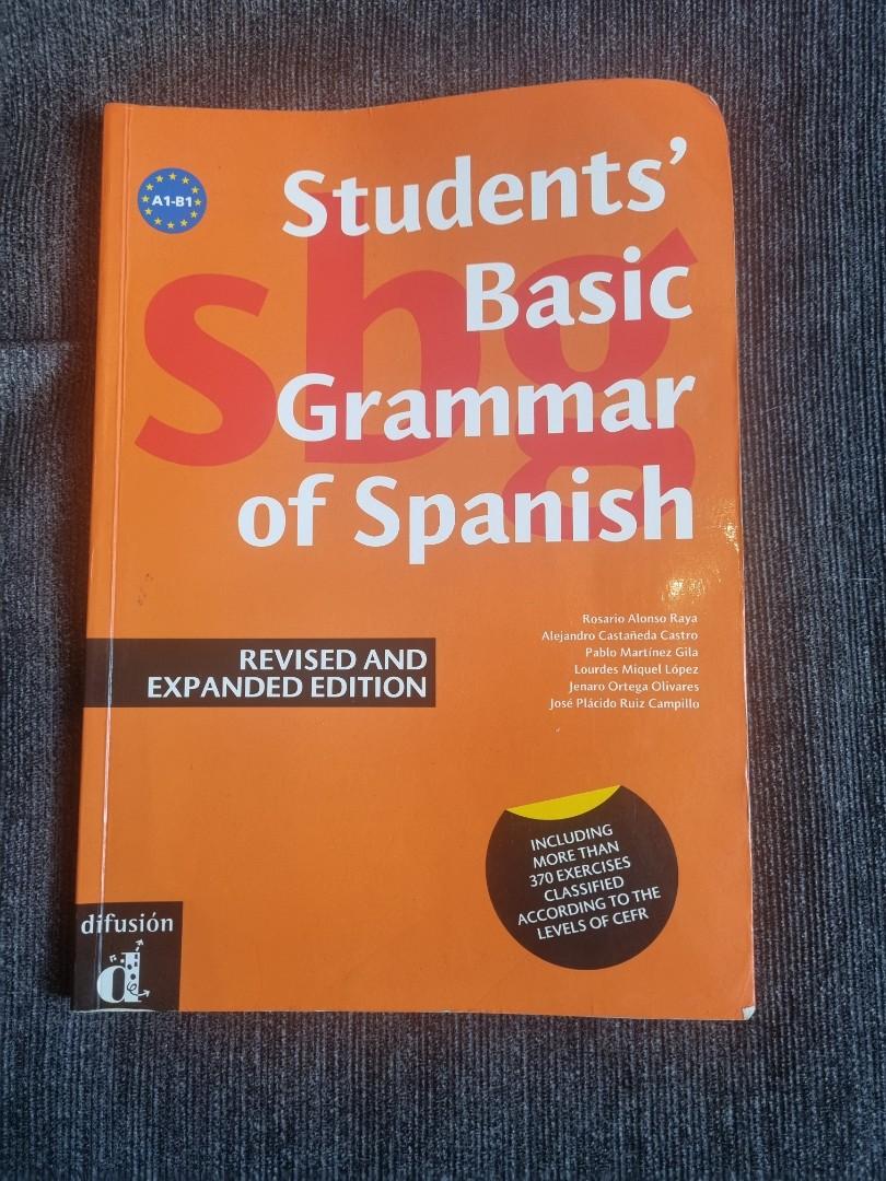 Student's Basic Grammar of Spanish A1- B1, Hobbies & Toys, Books ...
