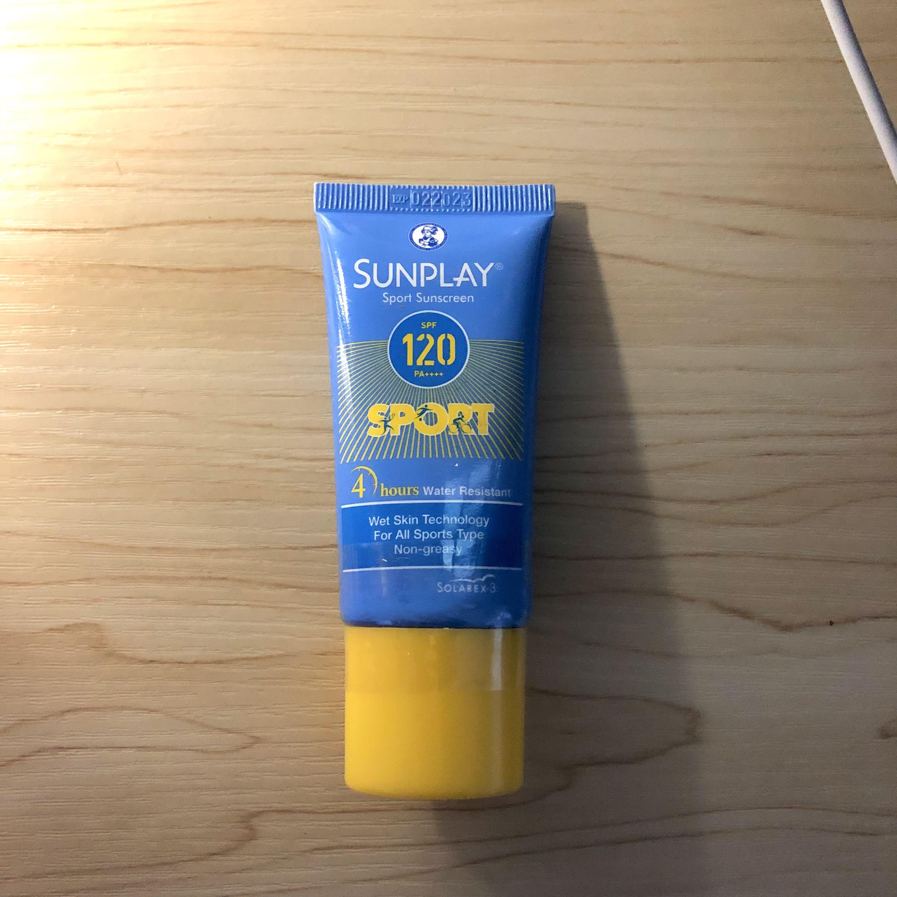 SUNPLAY SPORT SUNSCREEN SPF120 PA++++ 30G, Beauty & Personal Care, Bath ...