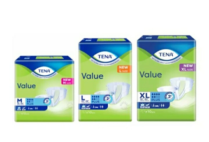 TENA value pants, Health & Nutrition, Assistive & Rehabilatory Aids, Adult Incontinence on Carousell