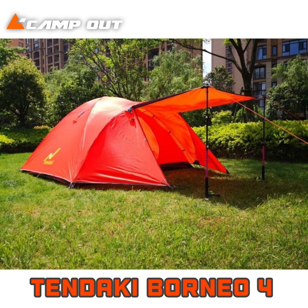 tendaki Borneo 4 | Tenda dome termurah | Tenda camping | Tenda dome ...