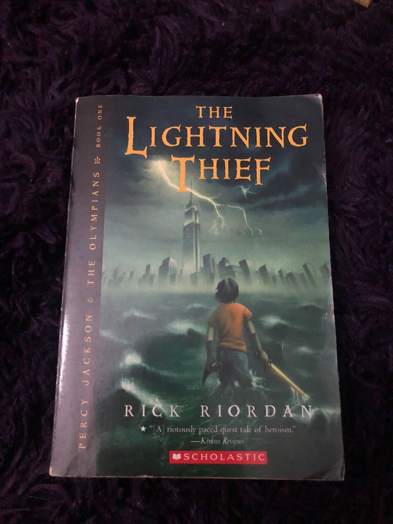 The Lightning Thief by Rick Riordan, Hobbies & Toys, Books & Magazines ...