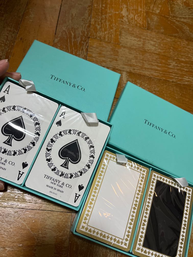 Tiffany & Co poker cards, Luxury, Accessories on Carousell