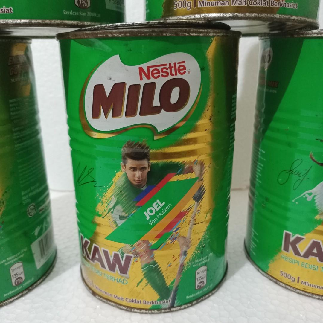 Tin kosong Milo kaw, Hobbies & Toys, Collectibles & Memorabilia, Fan ...