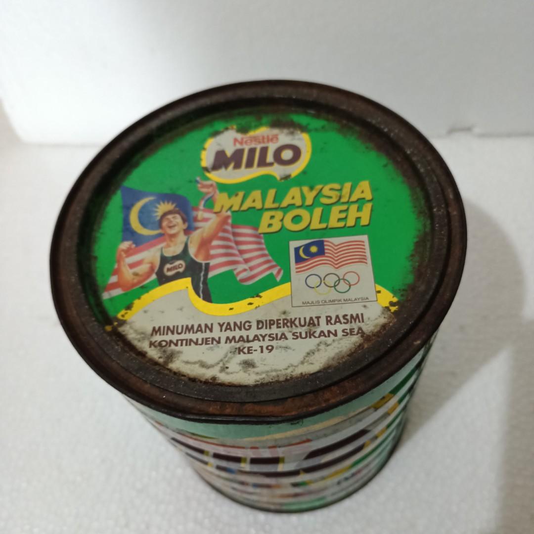 Tin Milo kosong KL 98, Hobbies & Toys, Collectibles & Memorabilia ...