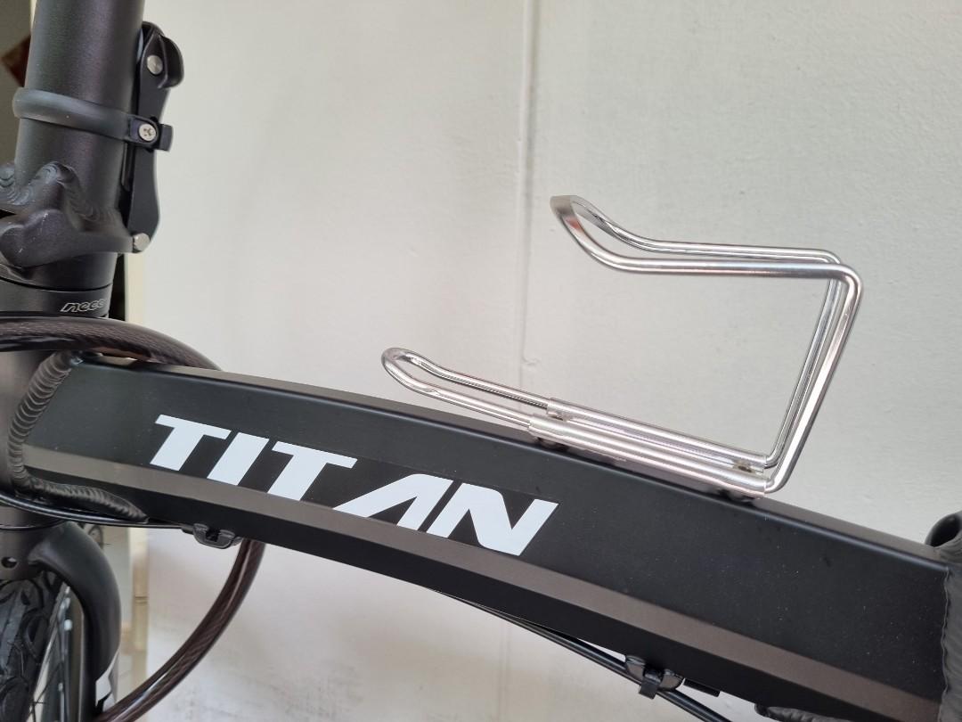 Titan V1 Black 7 Speed Foldable Bike, Sports Equipment, Bicycles & Parts, Bicycles on Carousell