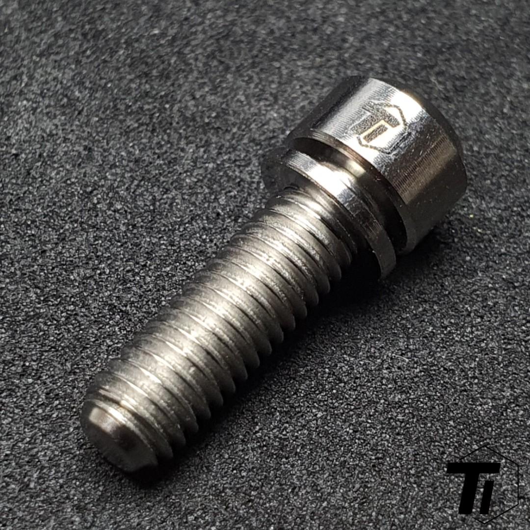 Titanium Specialized SL7 Stem Cable Clamp Bolt | Tarmac SL7 SL8 MY21 ...