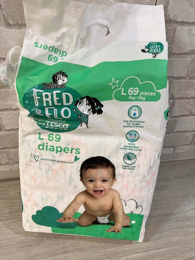 To bless L size diapers, Babies & Kids, Bathing & Changing, Diapers ...