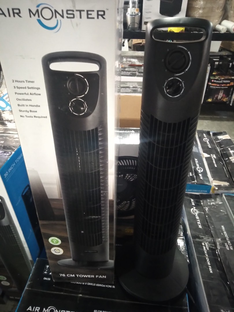 Tower fan, Furniture & Home Living, Home Improvement & Organization ...