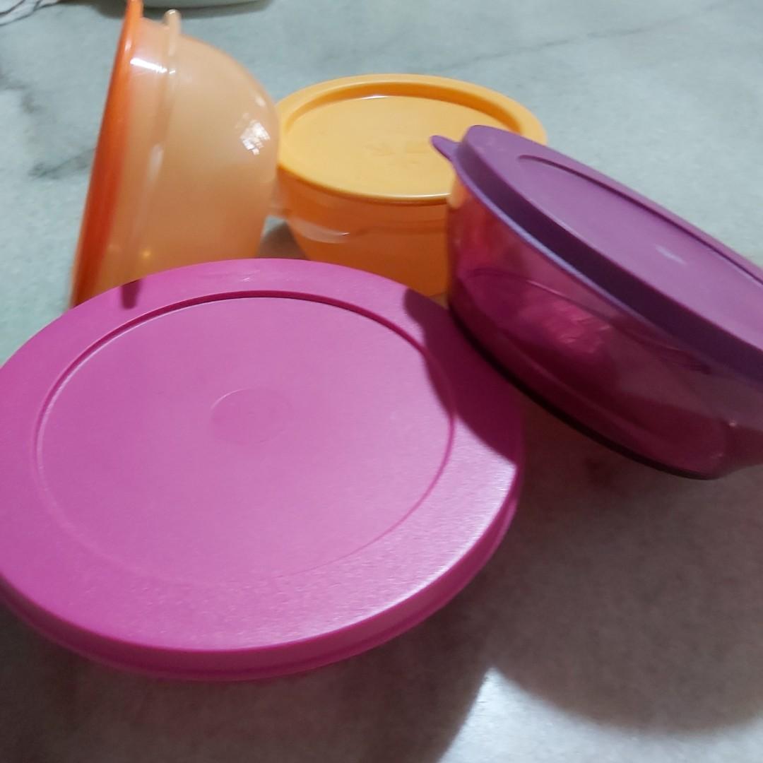 Tupperware airtight 2 x 500ml, another 2 x 750ml, Furniture & Home ...