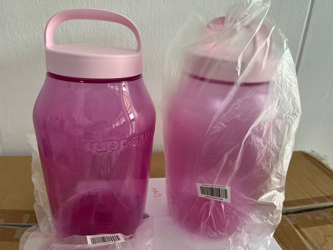 Tupperware Universal Jar (3L) - 2pcs, Furniture & Home Living ...