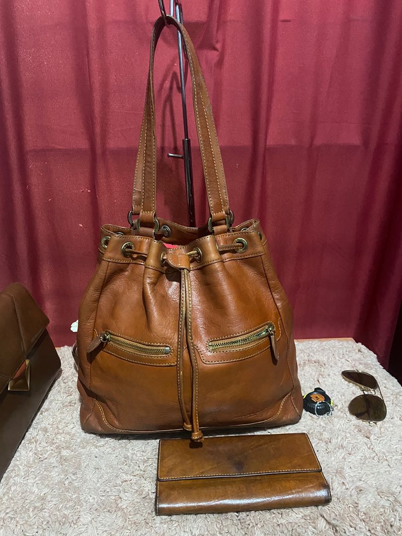 Two Way Bucket Bag - NSG, Women's Fashion, Bags & Wallets, Tote Bags on ...