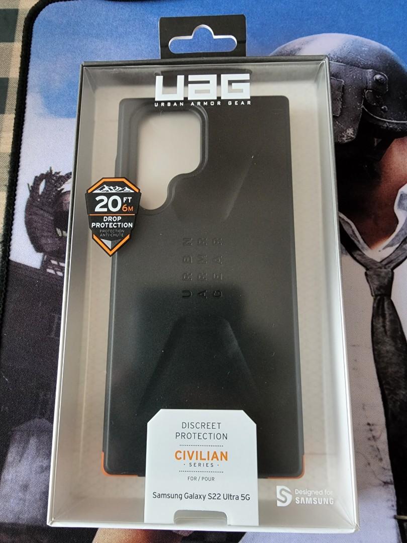 Uag Civilian S22 ultra Black, Mobile Phones & Gadgets, Mobile & Gadget ...