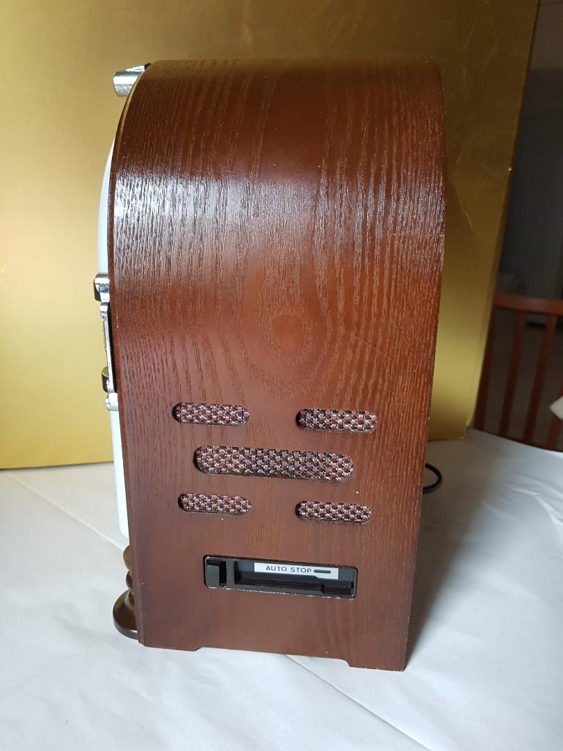 Vintage Jukebox Radio AM/FM Cassette Tape Player, TV & Home Appliances ...