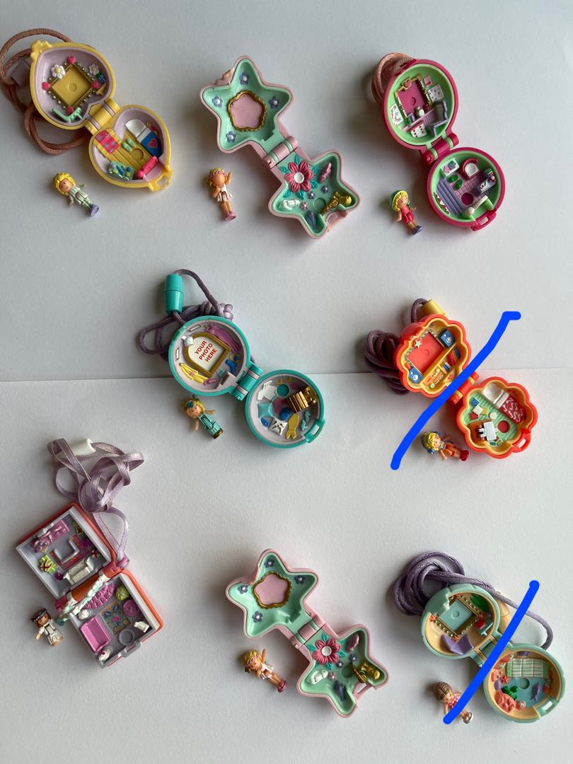 Vintage Polly Pocket Lockets, Hobbies & Toys, Memorabilia ...