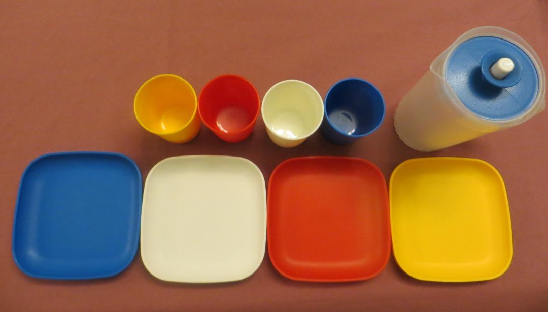 *VINTAGE TUPPERWARE* 1) Children's Mini-Mix-It Set/Baking Set 2 ...