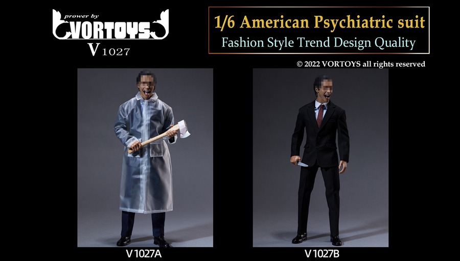 Vortoys V1027 - 1/6 American Psychiatric Suit, Hobbies & Toys, Toys ...