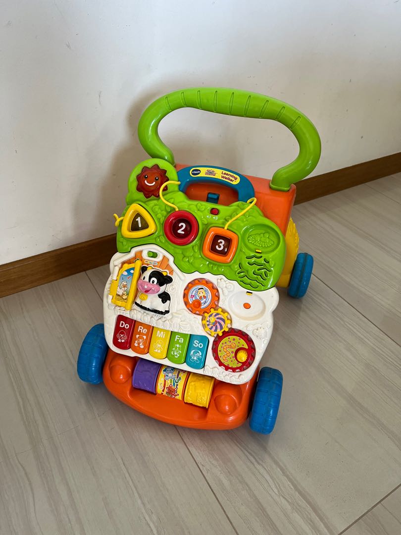 Vtech Learning Walker, Babies & Kids, Infant Playtime on Carousell
