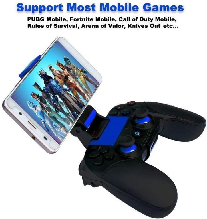 Wireless Controller for iOS Android, Maegoo Wireless Bluetooth Mobile Game Controller, Video ...