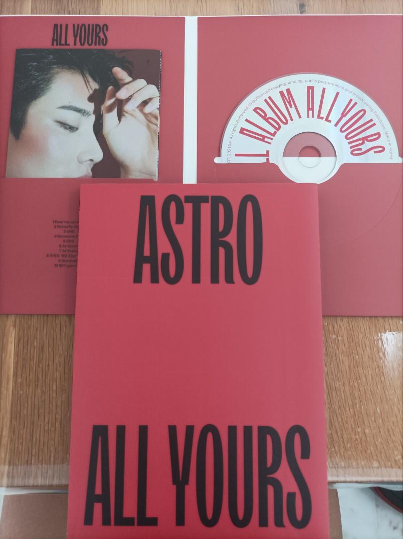 ASTRO all yours albums [UNSEALED], Hobbies & Toys, Memorabilia ...