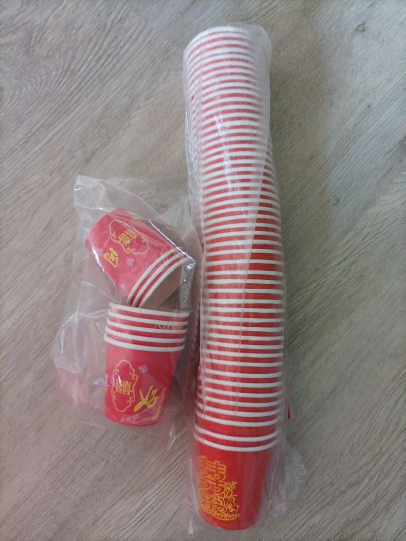 Xi paper cups 57 numbers, Hobbies & Toys, Stationery & Craft, Occasions ...