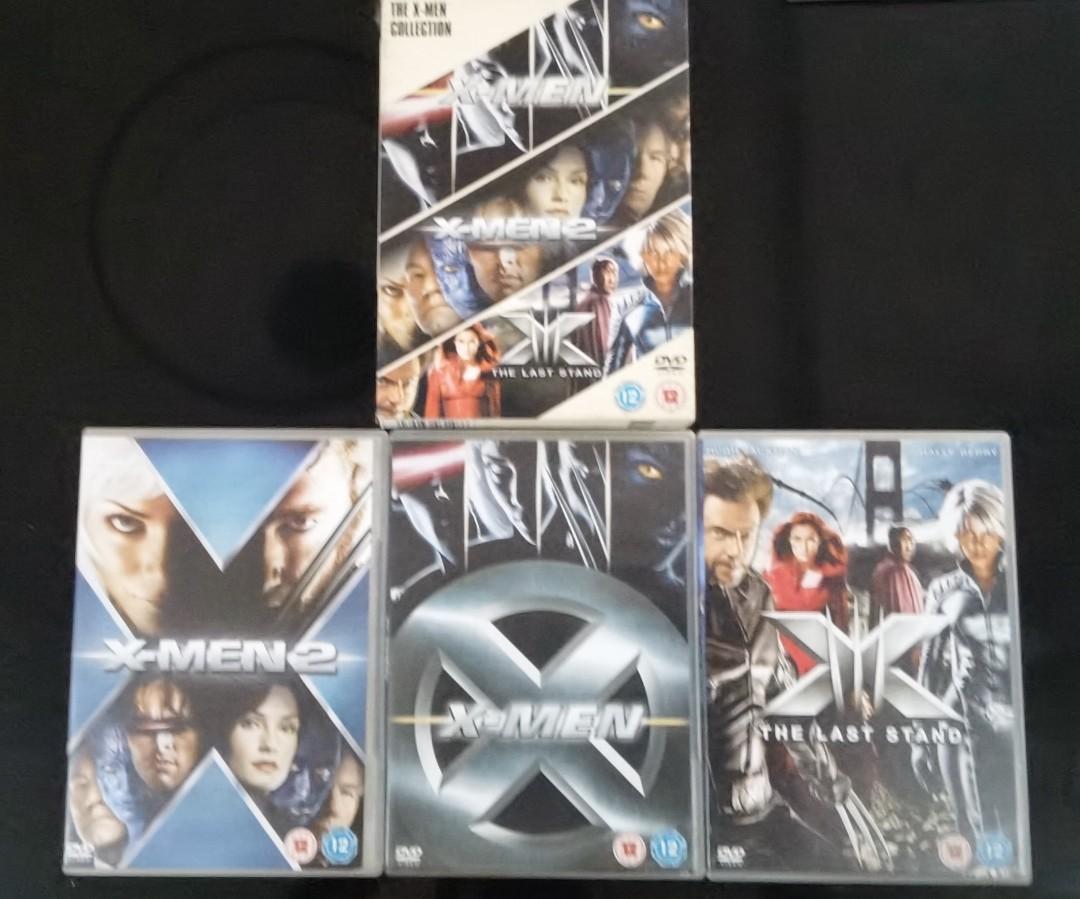 X-Men Movie 1-2-3 DVD Collection, Hobbies & Toys, Music & Media, CDs & DVDs on Carousell