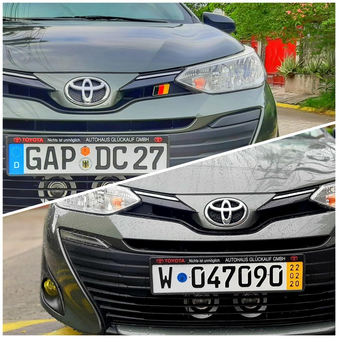 Yellow fraction Euro plate, Everything Else, Others on Carousell