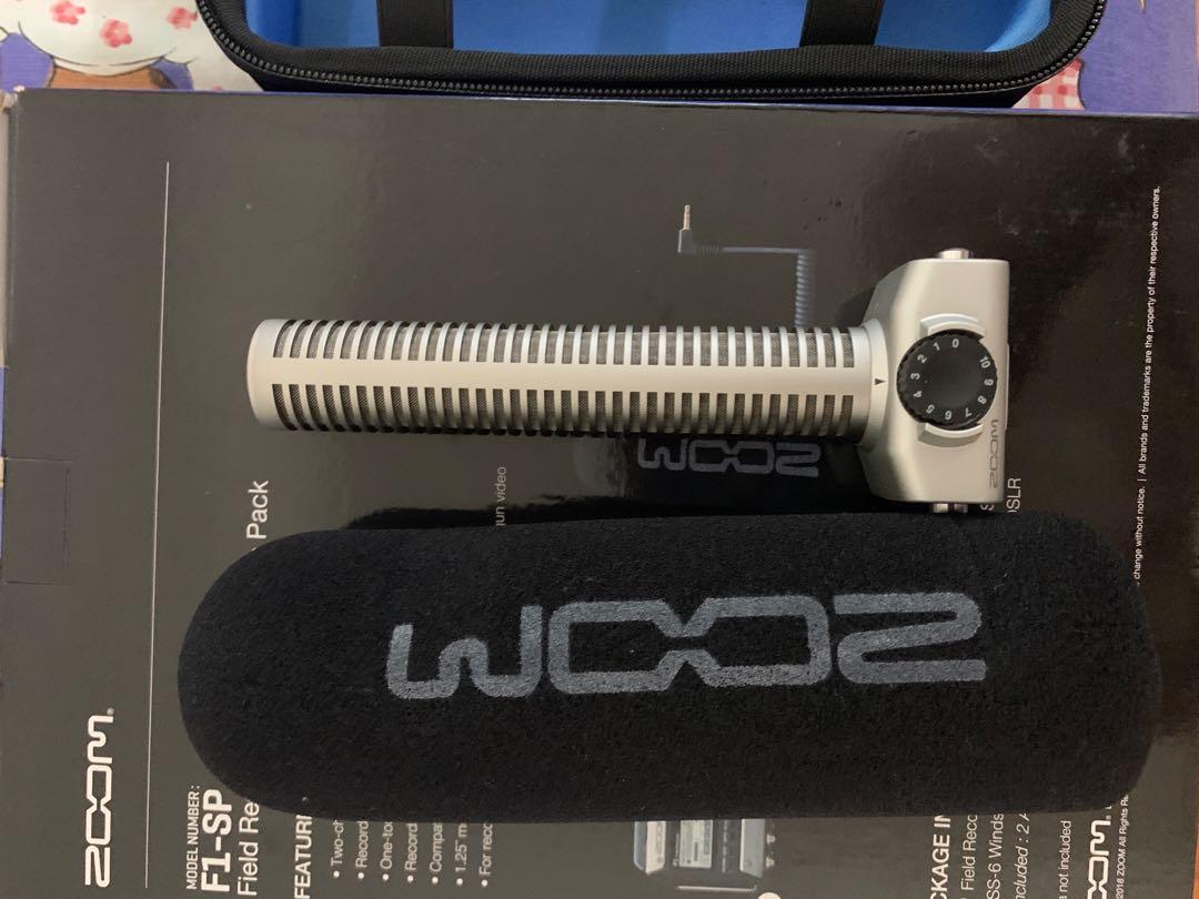 Zoom F1 Field Recorder (with shotgun and lavalier mic), Audio, Voice ...