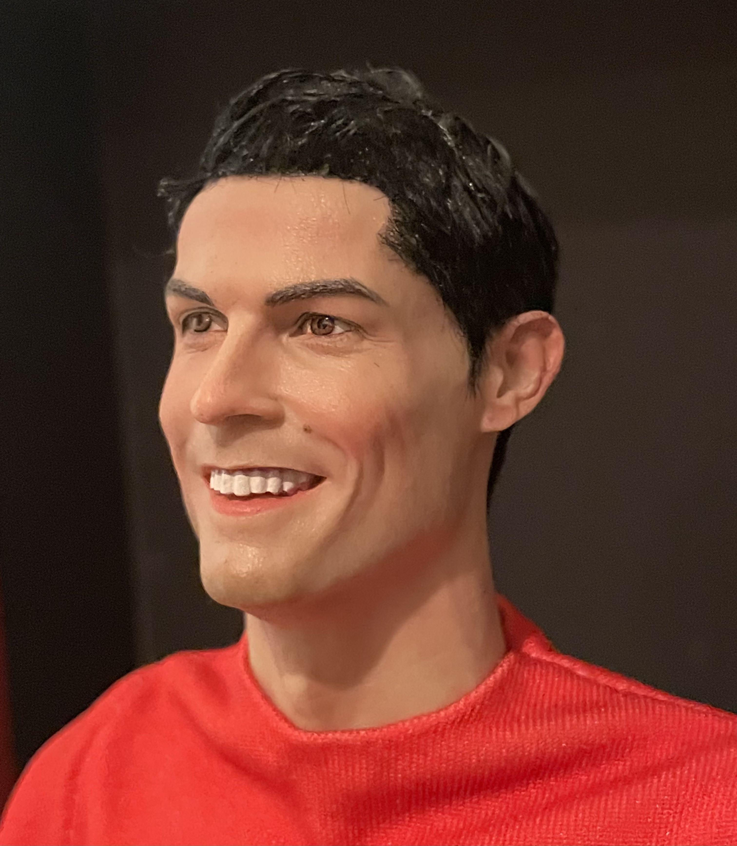 1/6 自組 CR7 CRISTIANO RONALDO 曼聯 Manchester United Ballon D’Or Winner ...