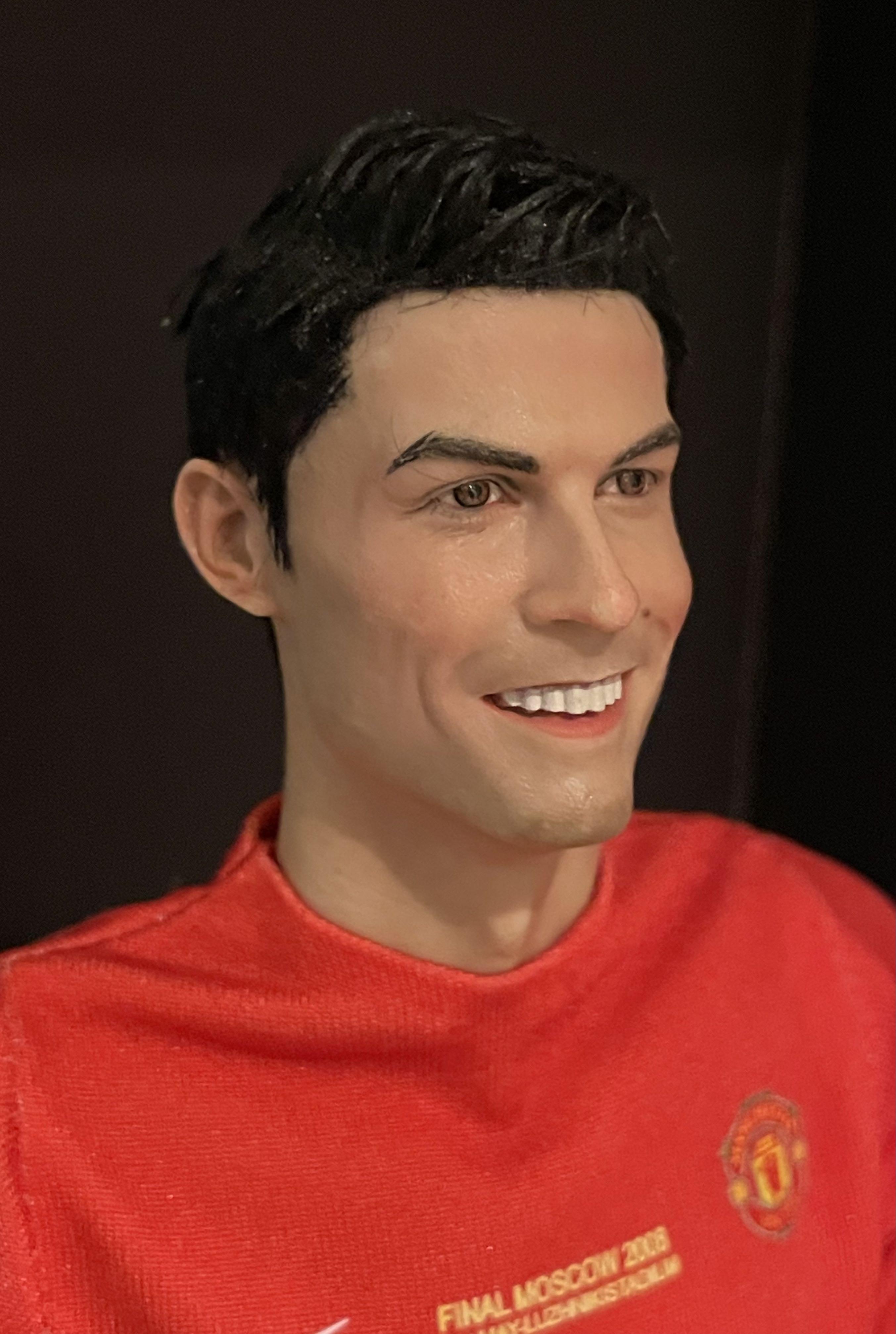 1/6 自組 CR7 CRISTIANO RONALDO 曼聯 Manchester United Ballon D’Or Winner ...