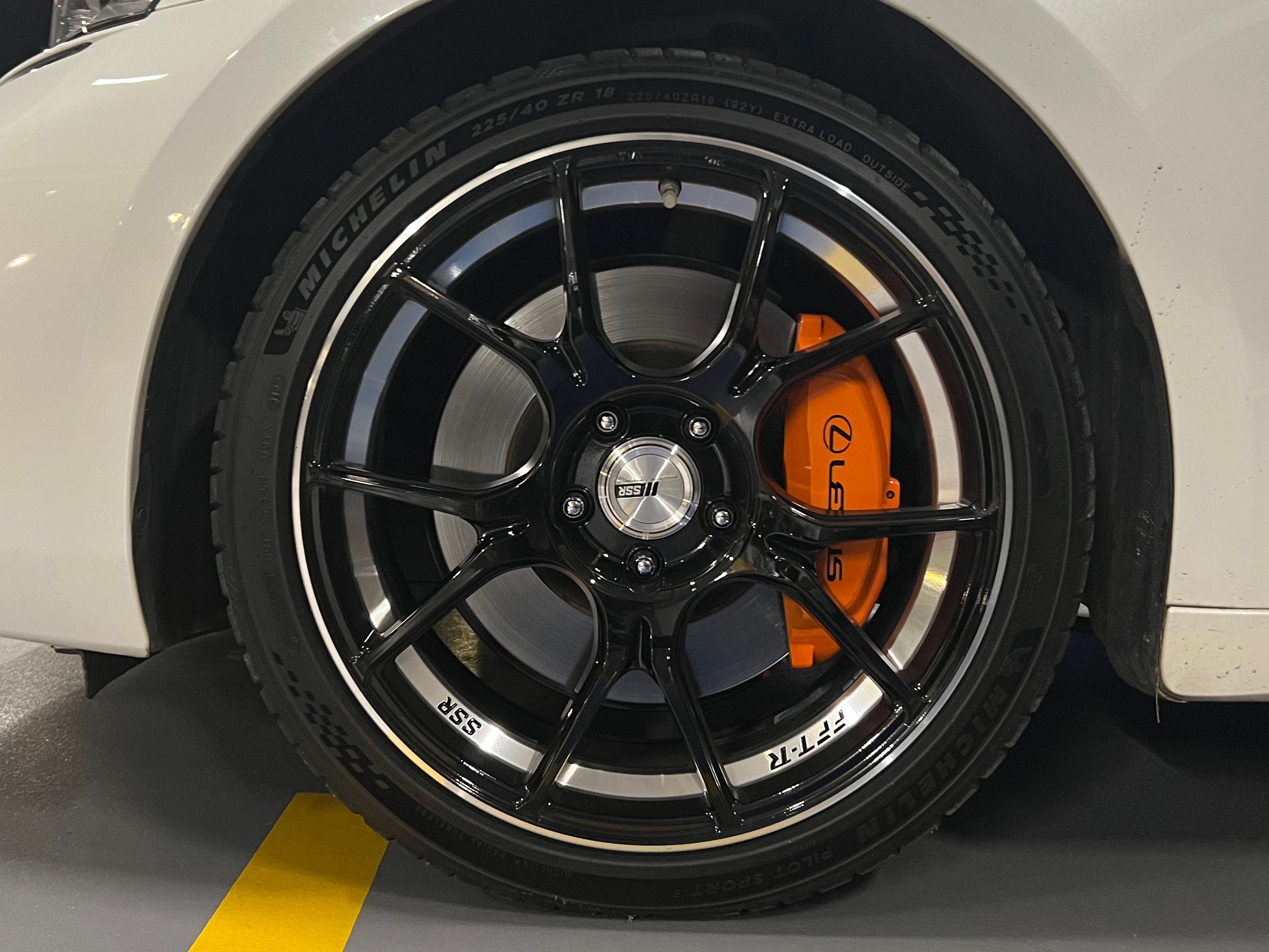 18” SSR GTX02 Rims wheels 8.5, Car Accessories, Tyres & Rims on Carousell