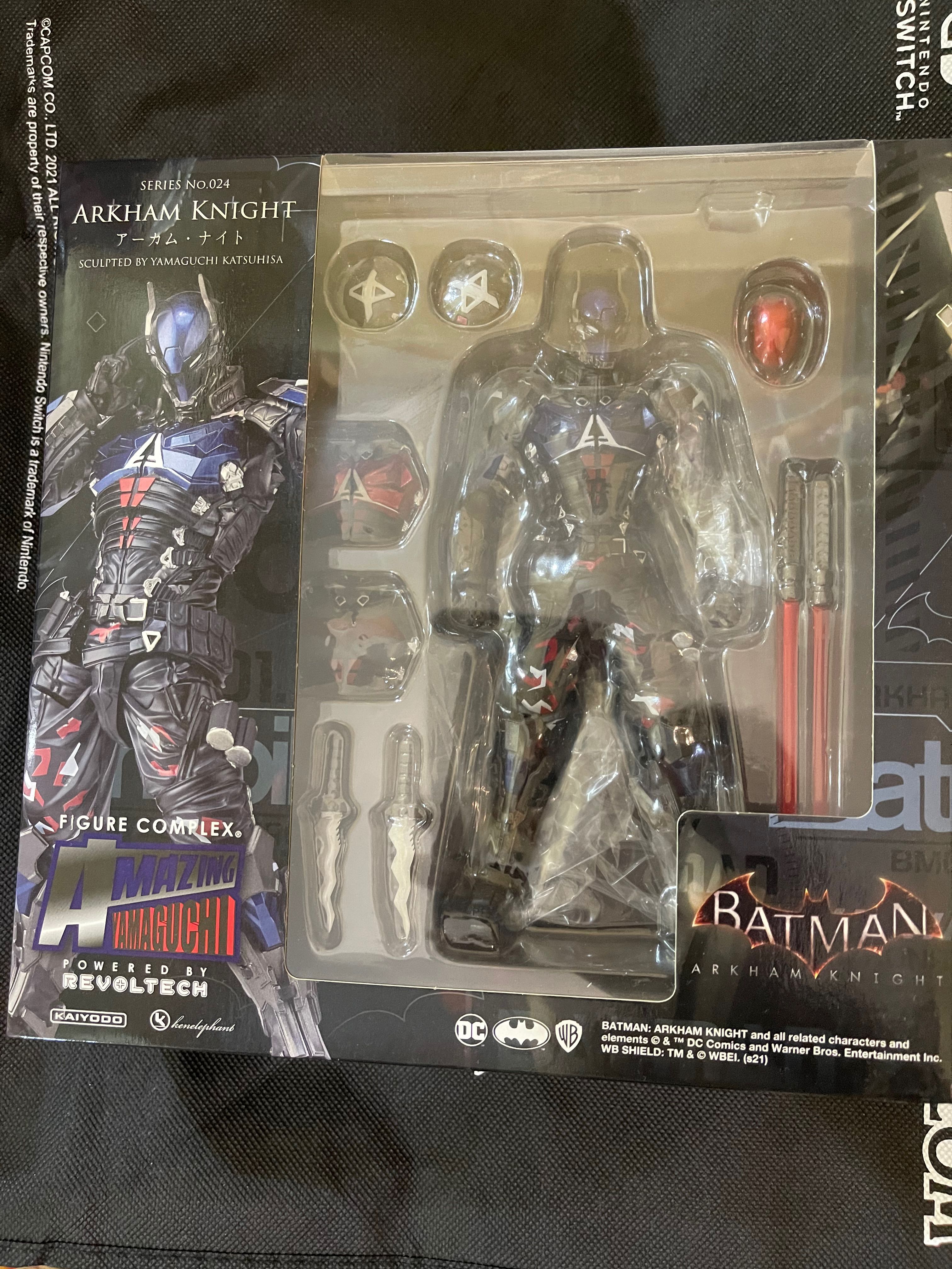 海洋堂 Amazing Yamaguchi 阿卡漢騎士 Arkham Knight, 興趣及遊戲, 玩具 & 遊戲類 - Carousell