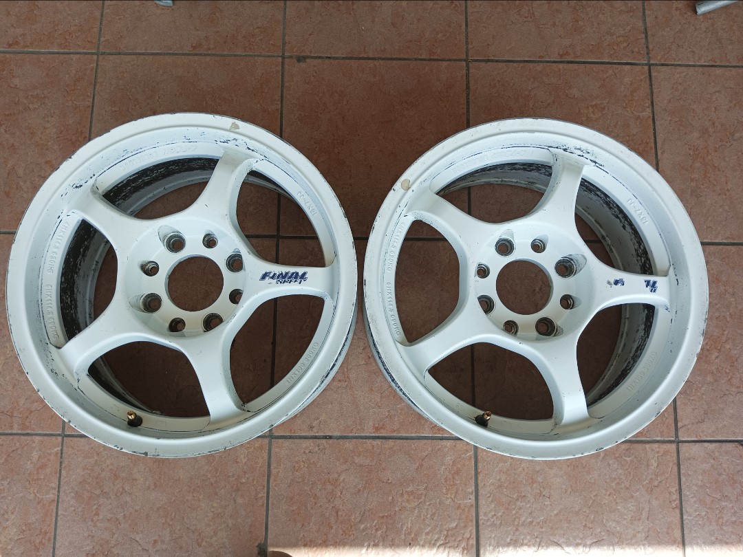 A Tech Monoblock Final Speed rim 15, Auto Accessories on Carousell