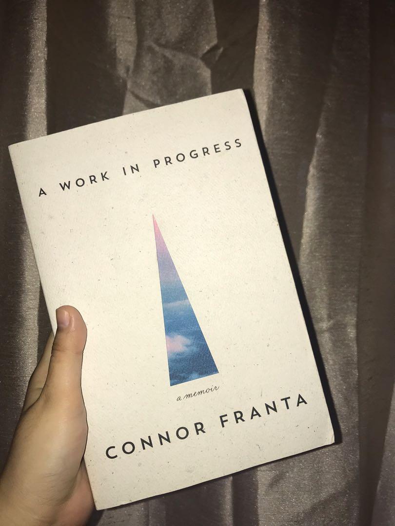 A Work in Progress by Connor Franta, Hobbies & Toys, Books & Magazines ...