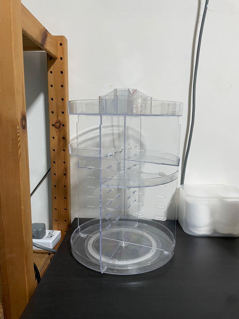 Acrylic rotating display organiser, Furniture & Home Living, Home ...