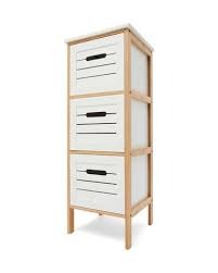 ANKO 3 DRAWER BAMBOO FRAMED UNIT, Furniture & Home Living, Furniture ...