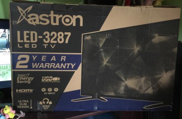 ASTRON LED 3287 LED TV W/ USB Ultra Slim Design, TV & Home Appliances ...