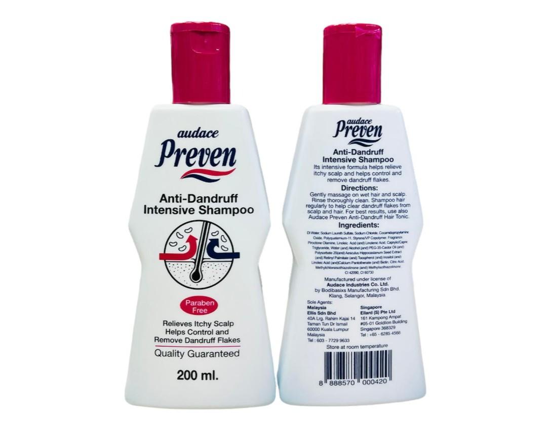 AUDACE PREVEN ANTI-DANDRUFF HAIR TONIC 200ML / ANTI-DANDRUFF INTENSIVE ...