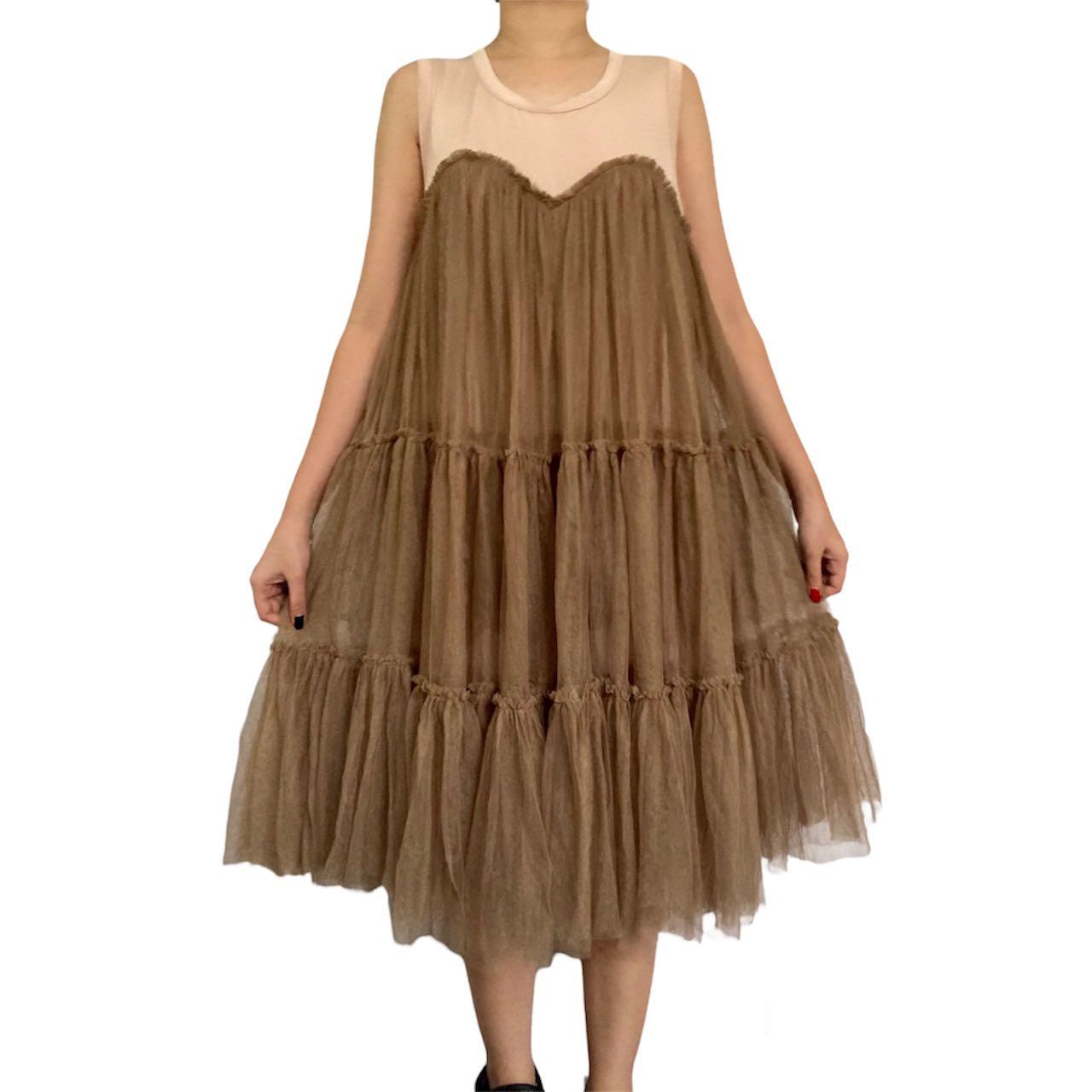 Babydoll Dollete Dainty Cottagecore Lolita y2k Fairycore Tulle Dress ...