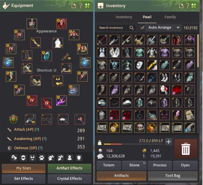 BDO Black Desert Online SEA Endgame Lahn (289/291/354) 645GS, Video ...