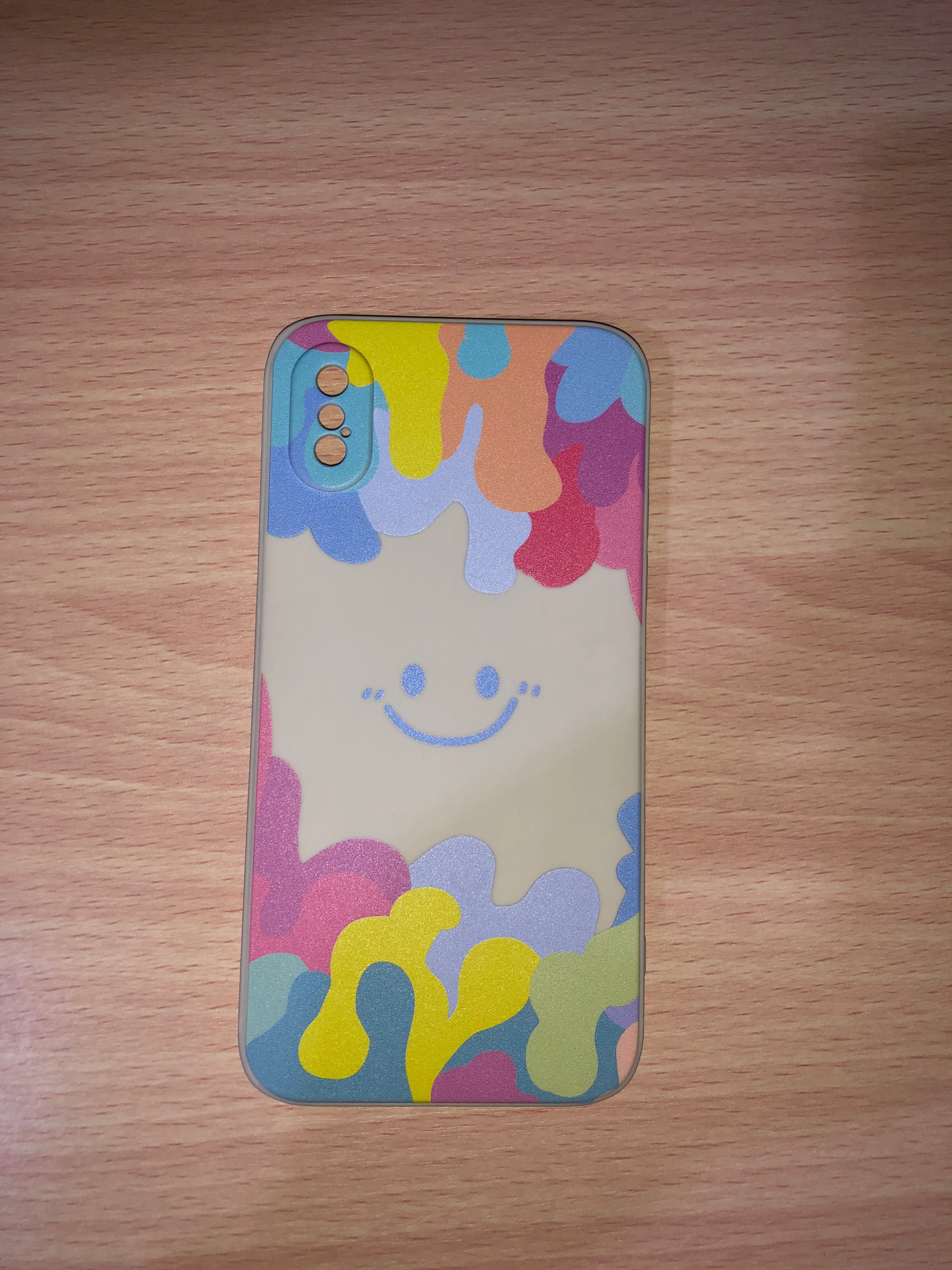 Beige Iphone X case with free case, Mobile Phones & Gadgets, Mobile ...
