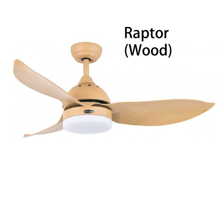 Bestar Raptor/ Razor Ceiling Fan 33"-54", Furniture & Home Living ...