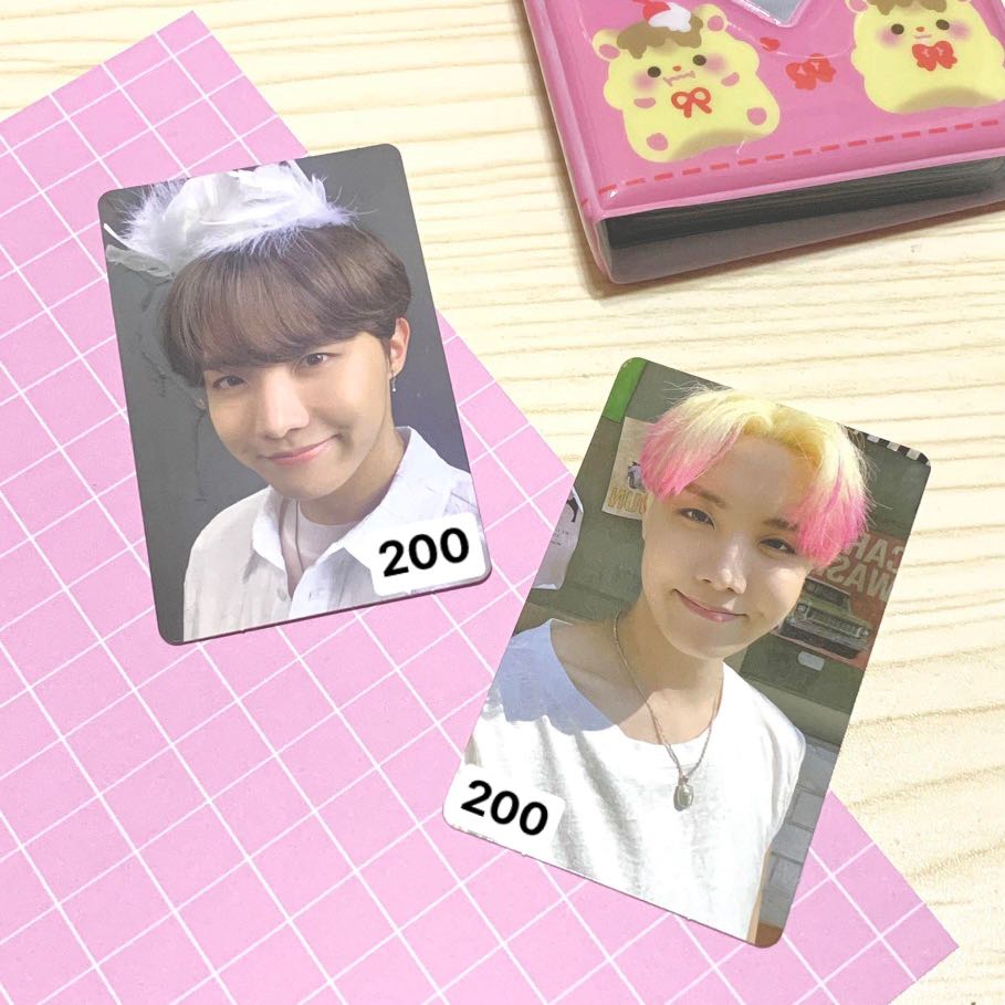 BTS Hobi J-Hope photocards butter mots7 v1 wv pob, Hobbies & Toys ...