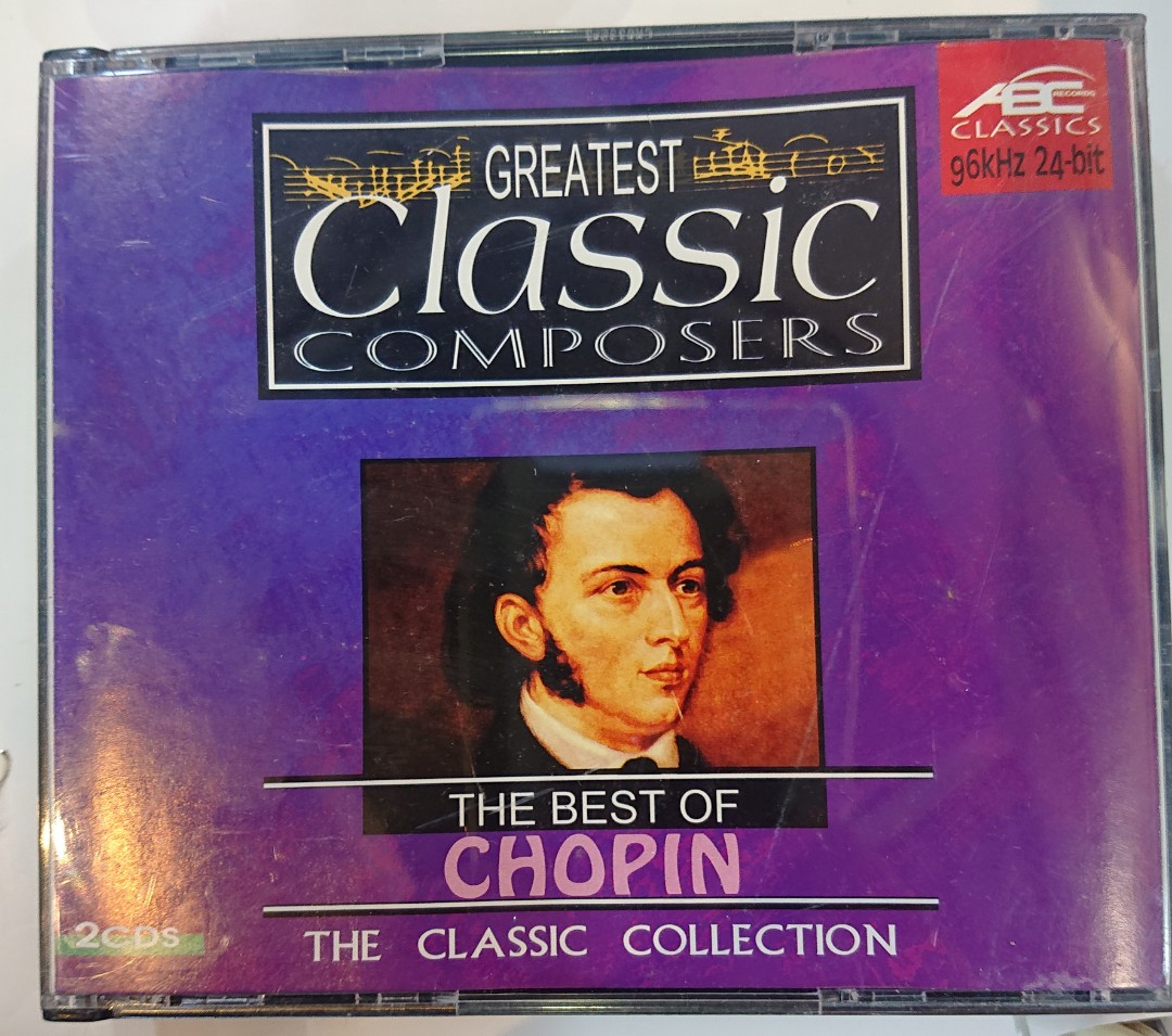 Cd 96khz 24-bit Greatest classic composers, 興趣及遊戲, 音樂樂器 & 配件, 音樂與媒體 ...