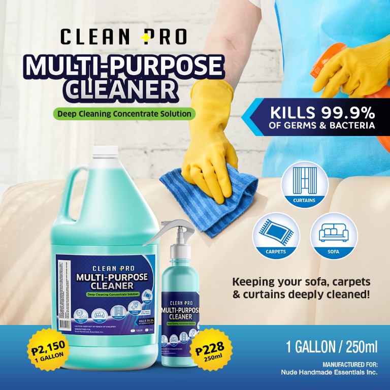 Clean Pro Multipurpose Cleaning Solution, Furniture & Home Living ...