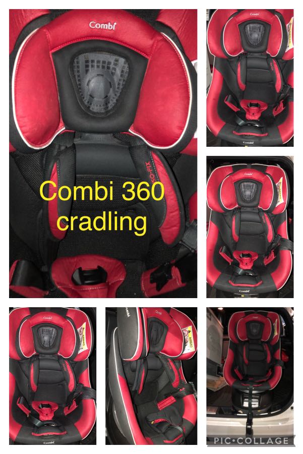 Combi 360 Cradling with isofix, Babies & Kids, Going Out, Car Seats on Carousell