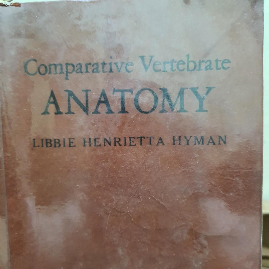Comparative Vertebrate Anatomy by HYMAN, Hobbies & Toys, Books ...